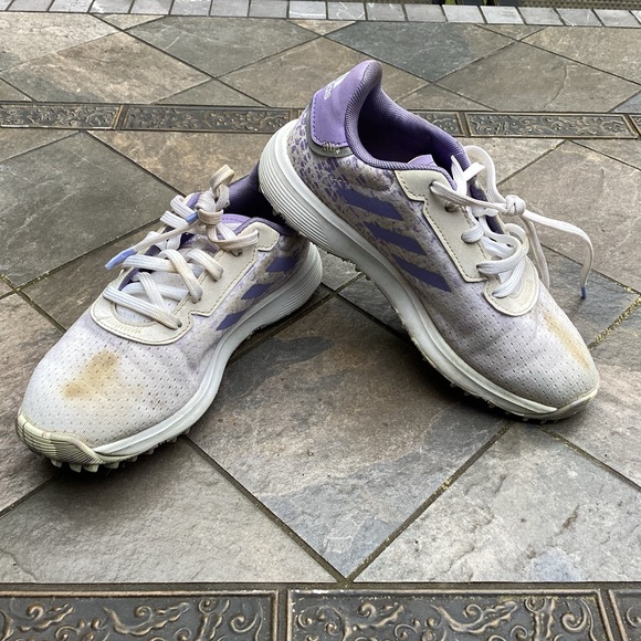 adidas | Shoes | Girls Adidas Golf Shoes Size 3 | Poshmark